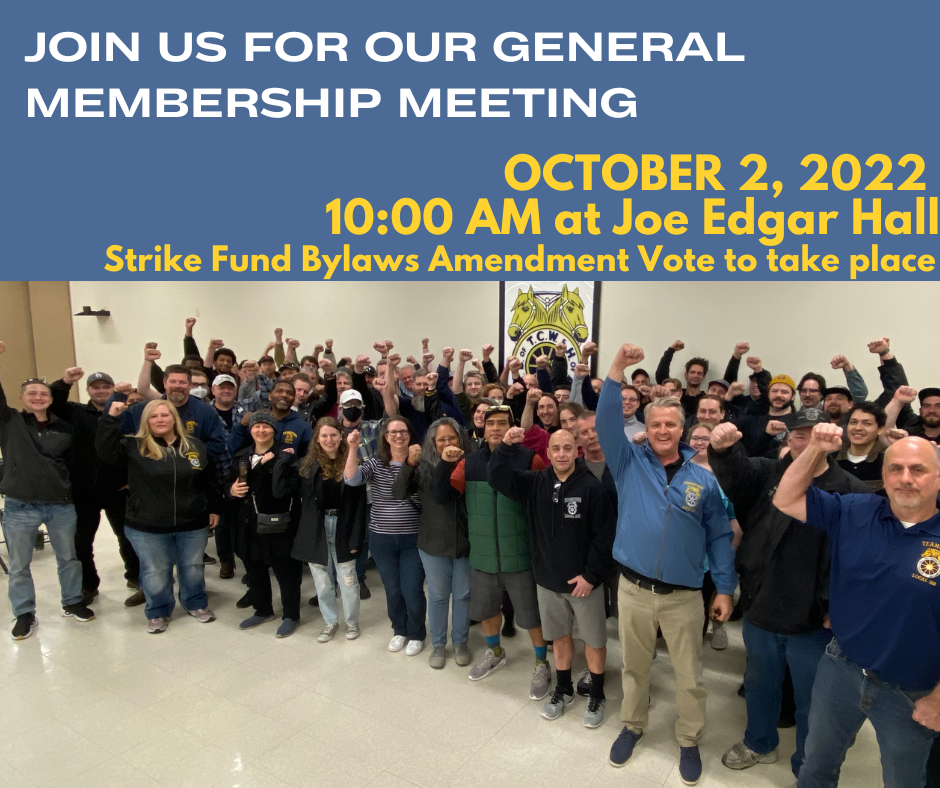 A Strong Strike Fund is an Investment in your Working Future