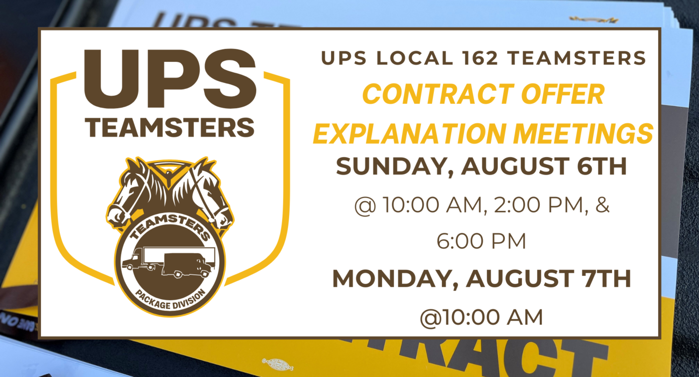 Attention UPS Teamsters!